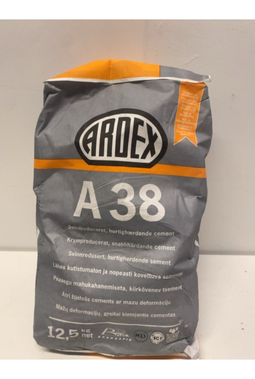 Ardex A 38 cementpudslag