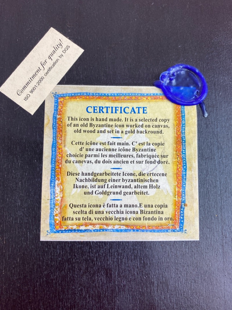 Ikon med Jomfru Maria